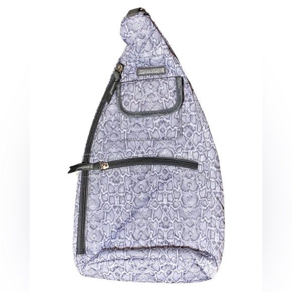 Simply Southern | Bags | Nwt Simply Southern Gray Snake Skin Print ...